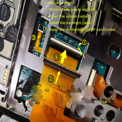 psp 1000 ips screen mod kit IPS LCD Highlight High Brightness – kasynparts