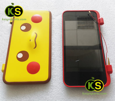 New Nintendo 2DS xl LL Shell front housing Rare Pikachu Poke Ball ...